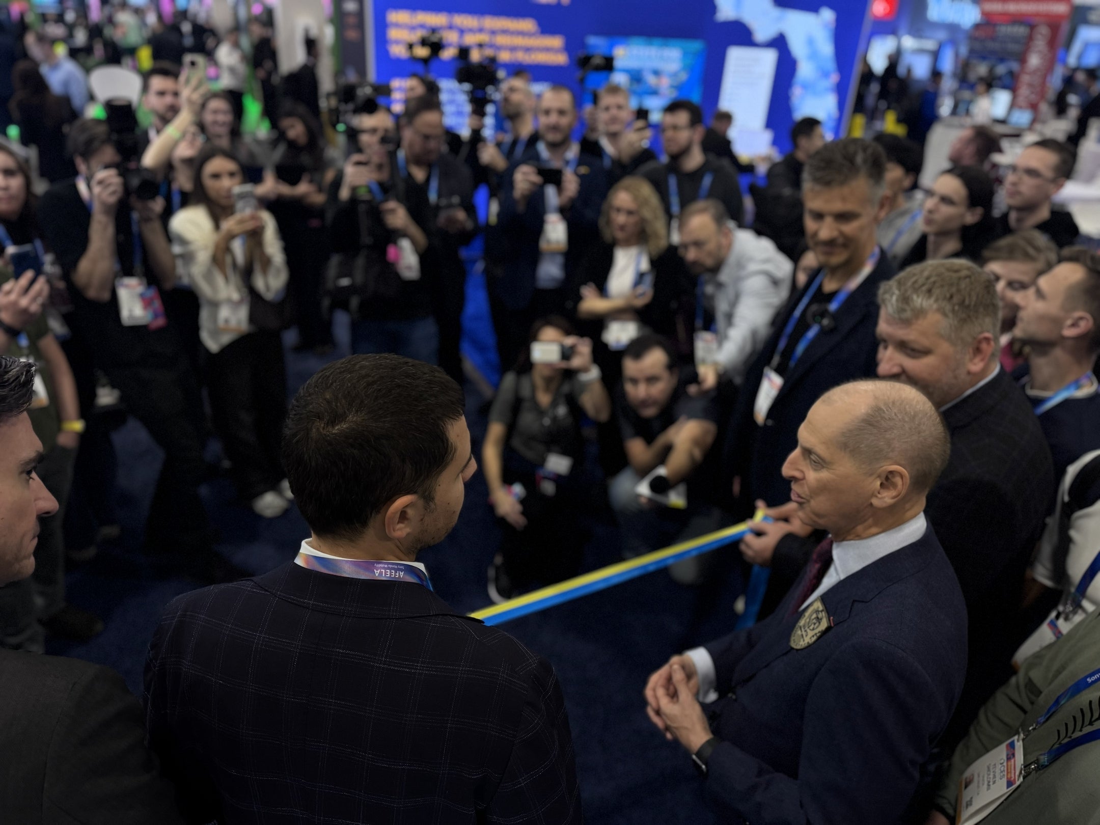 Ukrainian Pavilion at CES 2026: Opening Ceremony at Booth №50352